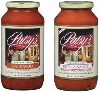 Amazon.com : Patsy's All Natural Italian Restaurant Sauce, 24 oz (Case ...