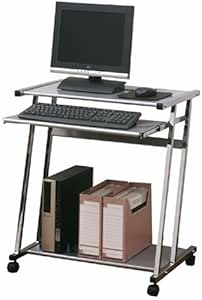 Amazon.com: YAMAZEN Modern Computer Desk - GPX-258M - 25.8 x 19.7 x 29.5 inches (65 x 49.5 x 74. ...