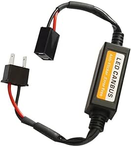 Amazon.com: SaiDian 1Pcs LED Headlight Decoder LED Canbus H7 Plug Anti ...
