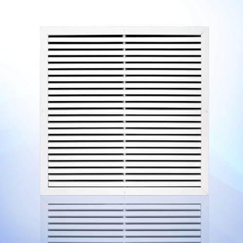 HVAC Premium 24'' x 24'' T-Bar Drop Ceiling Perforated Return Grill ...