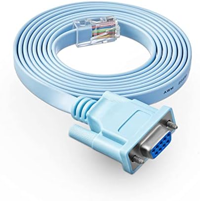 Amazon.com: StarTech 6 ft. RJ45 to DB9 Cisco Console Management Router ...