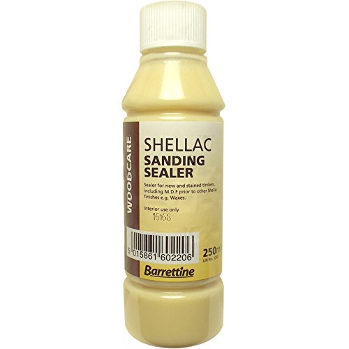 Natural Pale Shellac Sanding Sealer 250ml : Amazon.co.uk: DIY & Tools