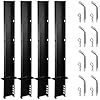 Amazon.com: JOYOKYOPK 4 Pack Pipe Stakes for Flatbed Trailer Heavy-Duty C Channel Adjustable 30 ...