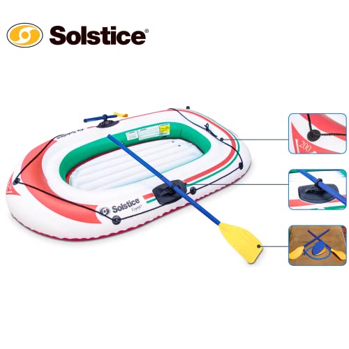 Snapklik.com : Solstice Voyager 2-Person Inflatable Fishing Boat ...