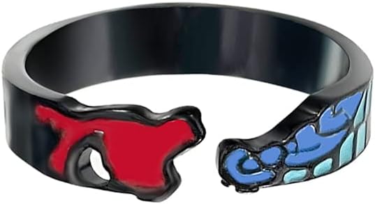 Amazon.com: Tanjiro Kamado Anime Finger Rings - Anime Characters ...