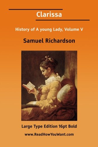 Buy Clarissa: History of a Young Lady Book Online at Low Prices in ...