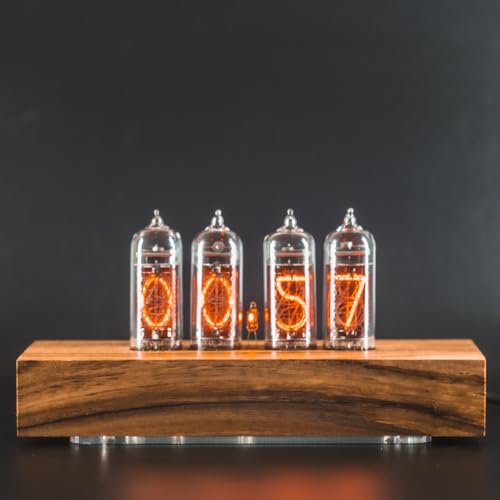 Amazon.com: Nixie Star Authentic Nixie Tube Clock Bundle with Spare ...