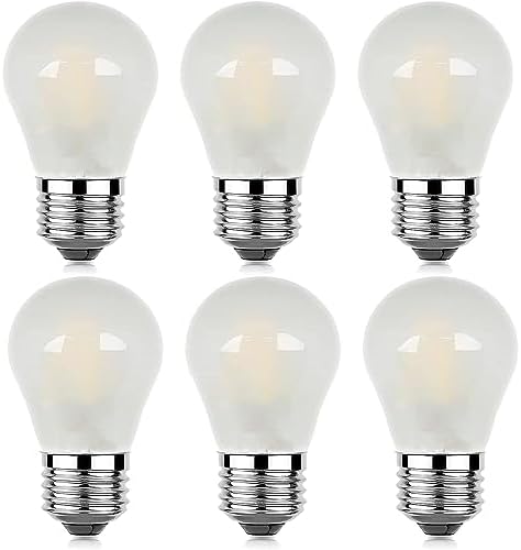 G45 Wattage Light Bulbs,E26 Small Edison Led Bulbs 40 Watt Equivalent ...
