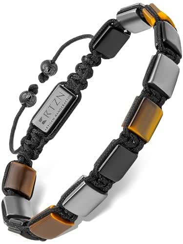 RTZN® Triple Protection Bracelet for Men – Premium Artisan Handcrafted ...