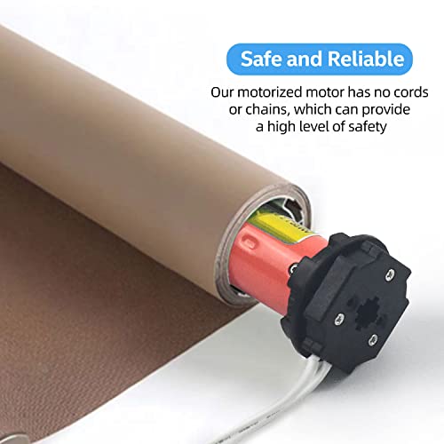 Snapklik.com : AC 100-240V Hardwired Roller Tubular Blind Motor