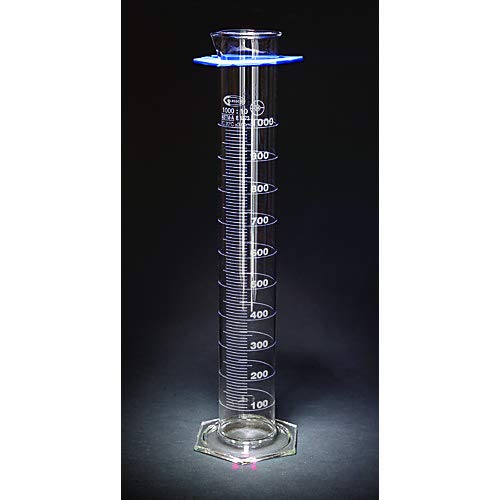 United Scientific 139.450.08A Borosilicate Glass Graduated Cylinder ...