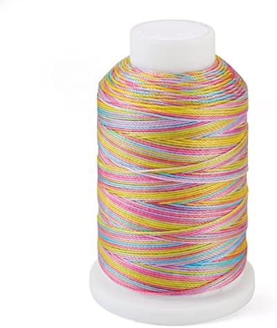 Amazon.com: Pandahall 251.5 Yards 6-Ply Waxed Polyester Cord Roll 0.5mm ...
