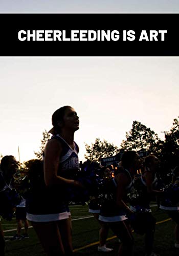 Cheerleading is art: Cheerleading Journal for journaling | Notebook for ...