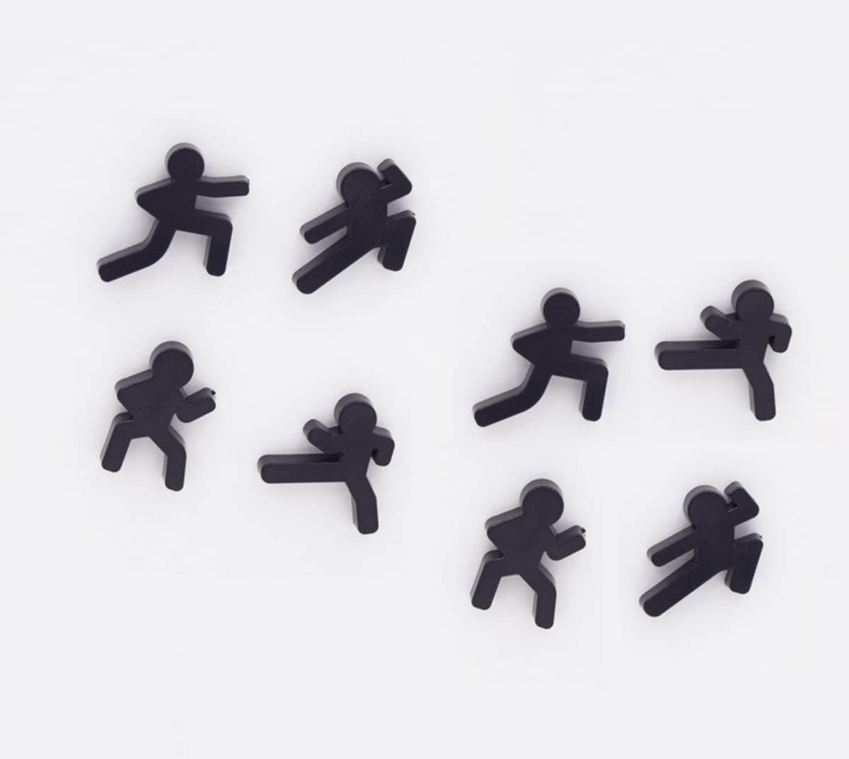 Amazon.com: Weewooday 10 Pieces Ninja Magnets Cool Fridge Throwing Star ...
