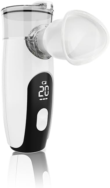 Facial Steamer, Hand-held Nebulizer with Smart Digital Display ...