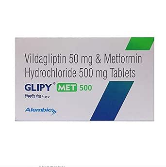 Glipy Met 500Mg - Strip of 10 tablets : Amazon.in: Health & Personal Care