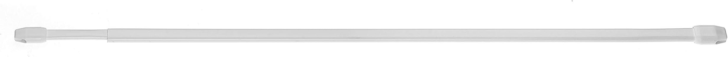 UNIVERSAL Oval Net Curtain Rod, White, 180-300 Cm : Amazon.co.uk: Home ...