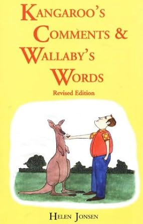 Kangaroo's Comments & Wallaby Words: The Aussie Word Book: Jonsen ...