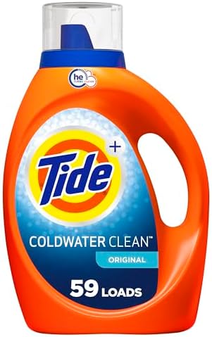 Amazon.com: Tide Coldwater Clean Fresh Liquid Laundry Detergent, 84 fl ...