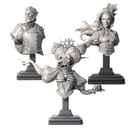 Grim Wonderland Busts - Great Grimoire Fantasy DnD 3D Printed Resin ...