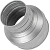 Vent Systems 5" Inch to 3" Inch Duct Reducer Adapter Connector Fitting ...