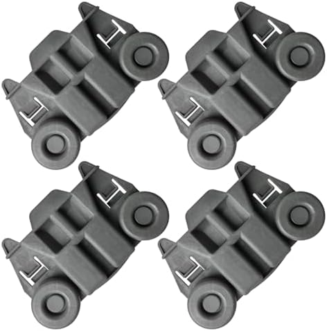 Amazon.com: UPGRADED 4 Packs W10195417 WPW10195417 Dishwasher Wheels ...