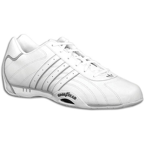 Buy Adidas Men's adi Racer Low Leather (sz. 13.0, White/Powder Grey ...