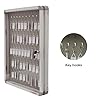 ALKOSIGN Key Cabinet for 50 Key-Chains with Steel Back and Inbuilt ...