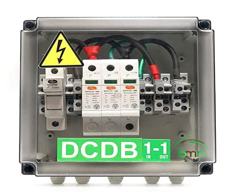 Buy BMN DC Distribution Box 1 in 1 Out (DCDB) for Solar Panel up to ...