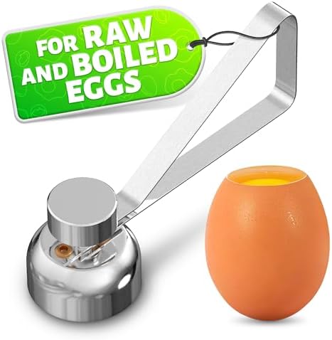 Amazon.com: EOMTUR Egg Opener - Effortless Handheld Egg Cracker ...