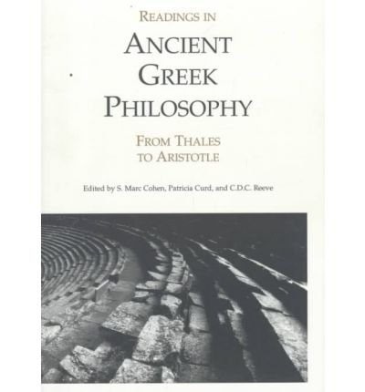 Readings in Ancient Greek Philosophy: From Thales to Aristotle: Cohen ...