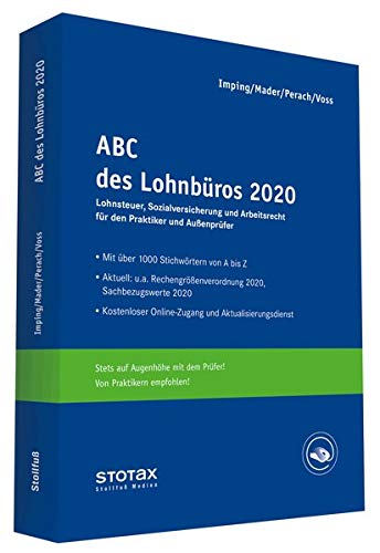 ABC des Lohnbüros 2020: Lohn- und Gehaltsabrechnung 2020 von A-Z ...