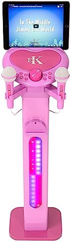 Easy Karaoke Kids Singalong Pedestal Karaoke Machine with Record ...