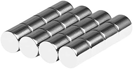 Amazon.com: Round Cylinder Magnets 1/2 inch - 6pcs Strong Magnetic ...