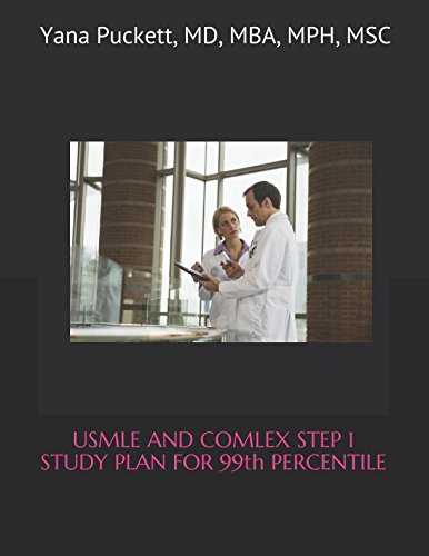 USMLE AND COMLEX STEP 1 STUDY PLAN FOR 99th PERCENTILE: Puckett, Yana ...