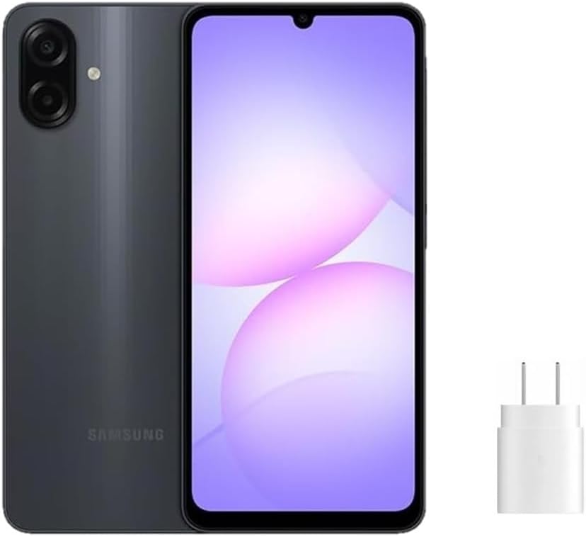 Amazon.com: Samsung Galaxy A07 4G AI (128GB + 4GB) Dual SIM Unlocked ...