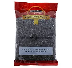 Amazon.com : Matpe Bean - Black Gram - Urad Whole 2LB (.9KG) : Grocery ...