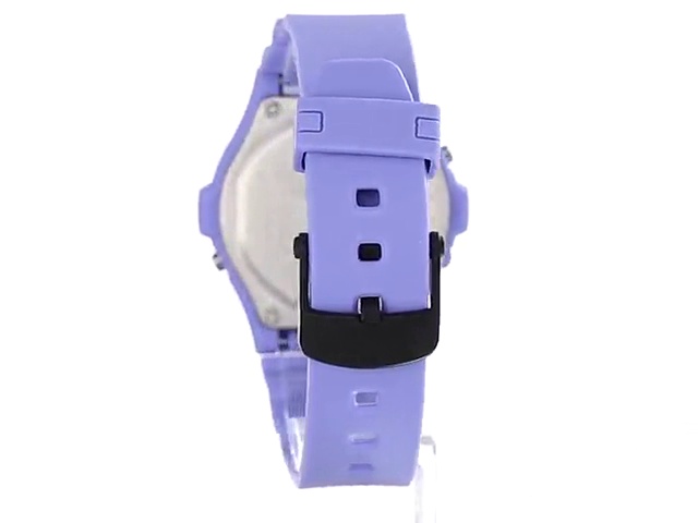 Watch Casio Women's LW-202H-6AVCF Illuminator Stainless Steel Watch ...