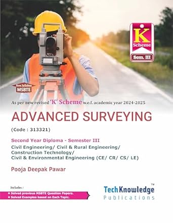 Buy Advanced Surveying - K Scheme Sem 3 Civil Engineering Maharashtra ...