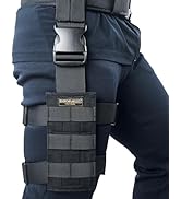 Amazon.com : SIBOFUEGO Tactical Molle Drop Leg Platform - Universally ...