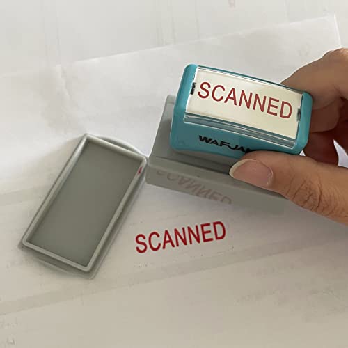 Snapklik.com : WAFJAMF Scanned StampsMessage Stamp Pre-Inked Office ...