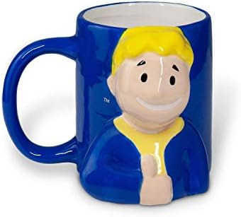 Amazon.com: Bones Coffee Company Maximus Handthrown Mug Fallout Merch ...