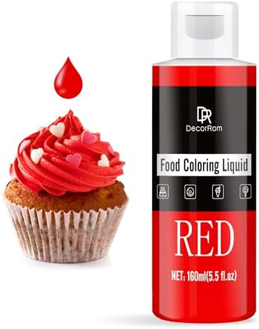 Amazon.com : Food Coloring - Vibrant Liquid Icing Food Coloring Set for ...