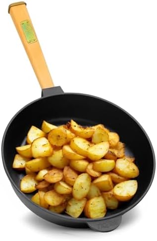 Cast Iron Frying Pan/Skillet 20, 22, 26 cm Induction BIOL (26 cm ...