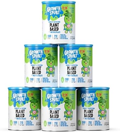 Amazon.com: Plant Based Toddler Formula – Growth Spurt Complete ...