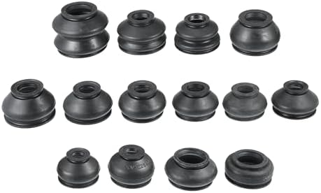 Amazon.com: 14PCS Rubber Tie Rod Boot Cover Balljoint,Universal Ball ...