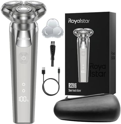 Amazon.com: Men's Electric Shaver, Wet & Dry Magnetic Shaving Head, USB ...