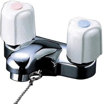 Amazon | KVK ケーブイケー 2ハンドル混合栓 【KM66】 | 洗面水栓