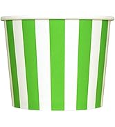 Amazon.com: Frozen Dessert Supplies [50 Count] Red Paper Ice Cream Cups ...