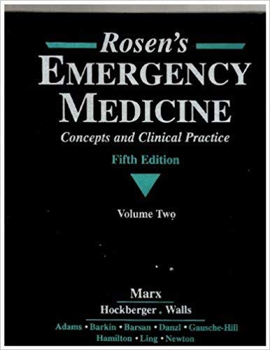 Rosen's Emergency Medicine: Concepts and Clinical Practice (Volume 2 ...